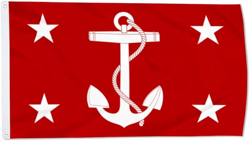 U.S. Navy Veteran Flag 3x5 Ft - UV Fade Resistant Double Sided and ...