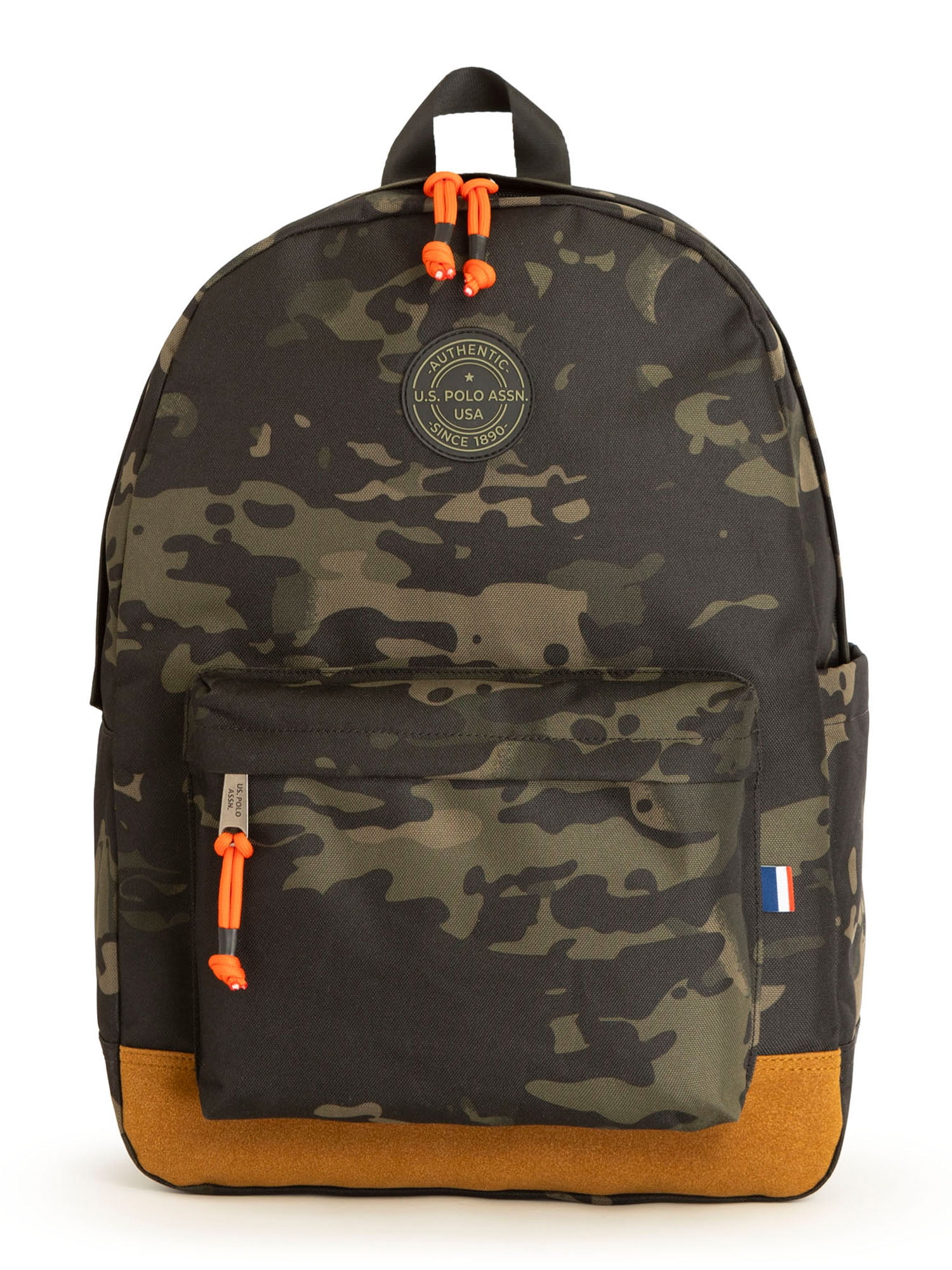 U.S. Polo Assn. Adult 18" Water-Resistant Backpack, Camo - Walmart.com