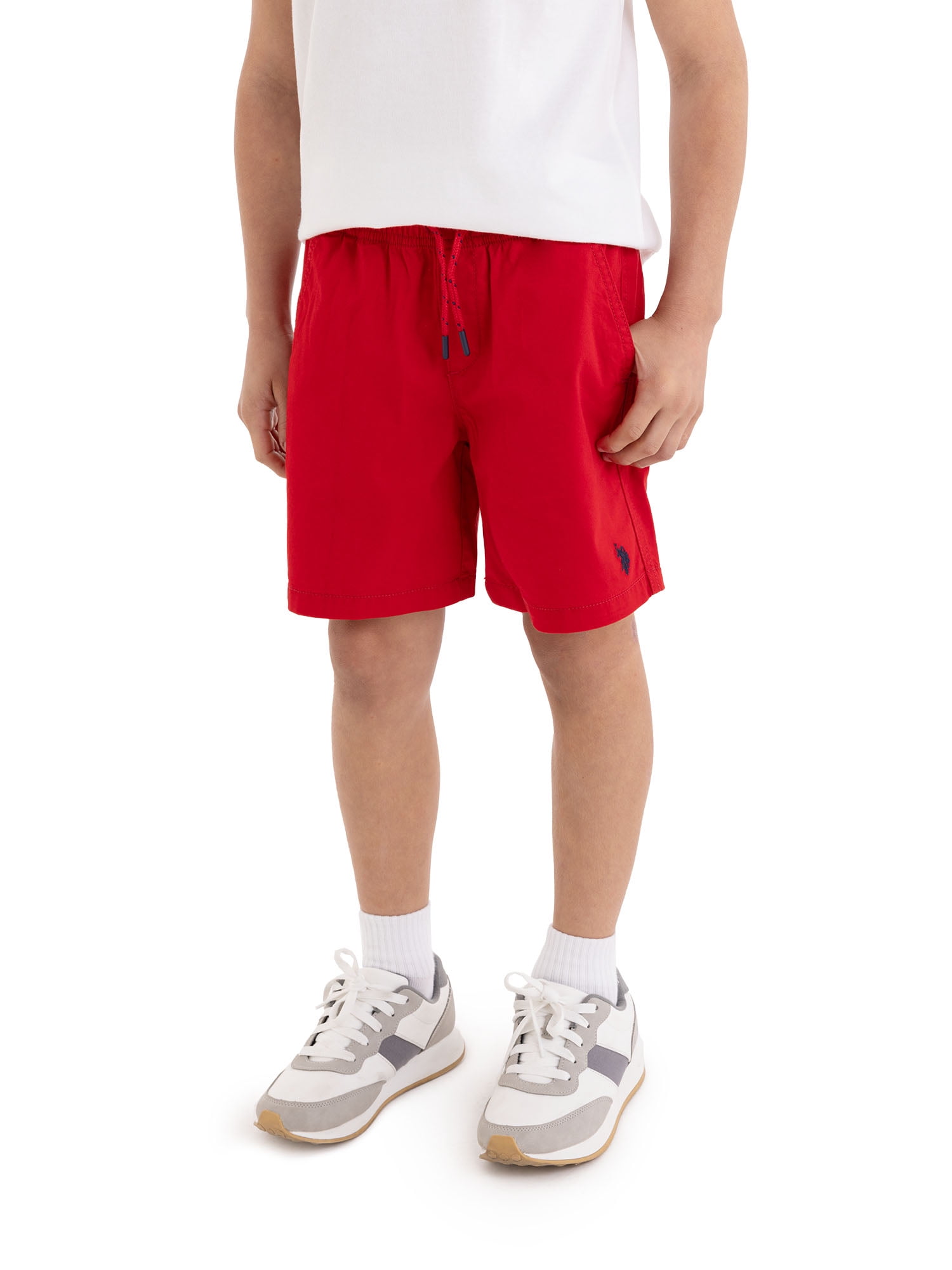 U.S. Polo Assn. Boys Stretch Twill Pull On Ranger Short, Sizes 4-18 ...