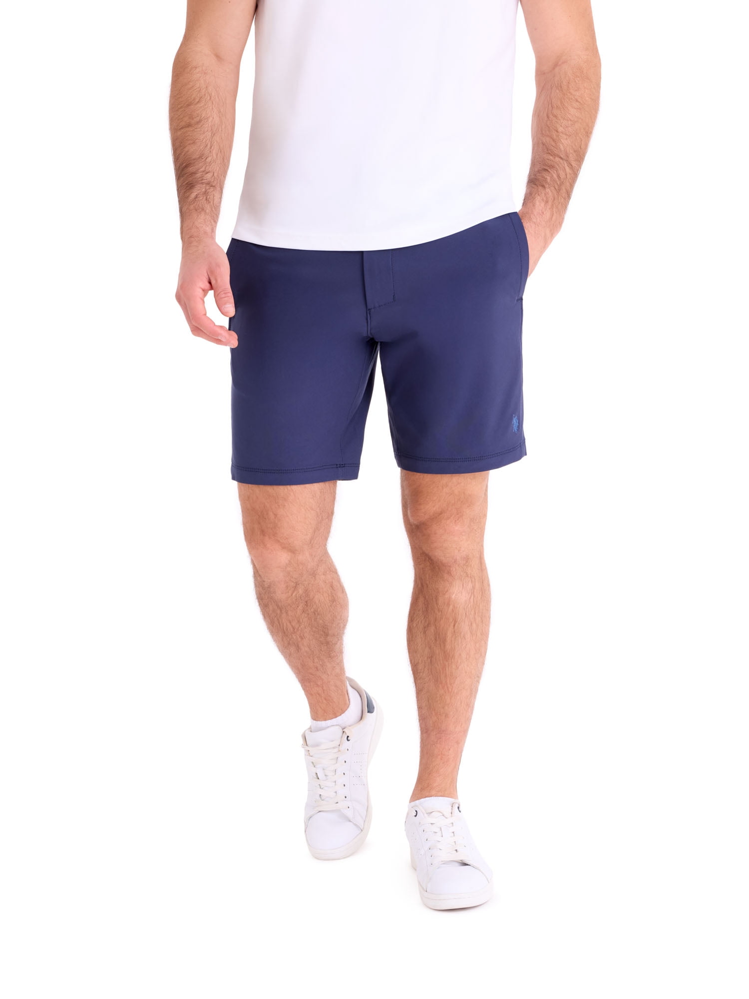 U.S. Polo Assn. Men's 9" Comfort Waist Tech Short - Walmart.com