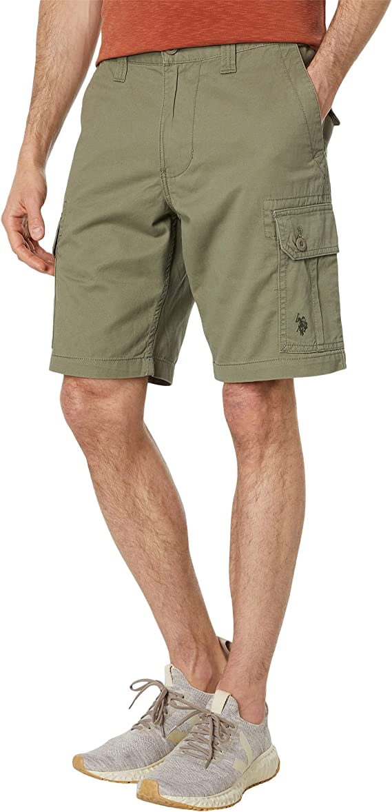 U.S. Polo Assn. Men's Relaxed Fit Cargo Shorts with Multiple Pockets ...