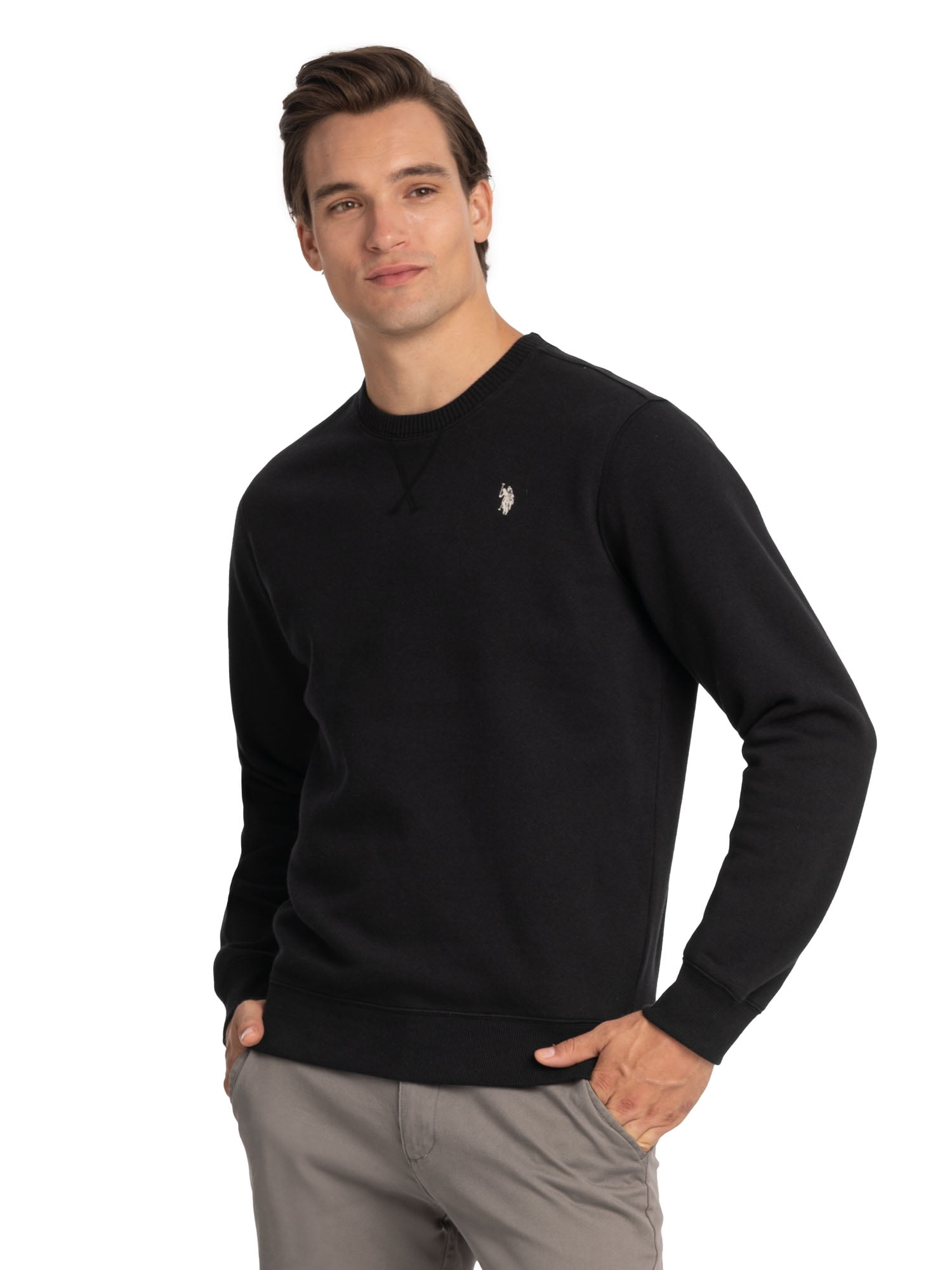 U.S. Polo Assn. Men's Full Zip Fleece Hoodie - Walmart.com U.S. Polo Assn. Men's Full Zip Fleece Hoodie - Walmart.com