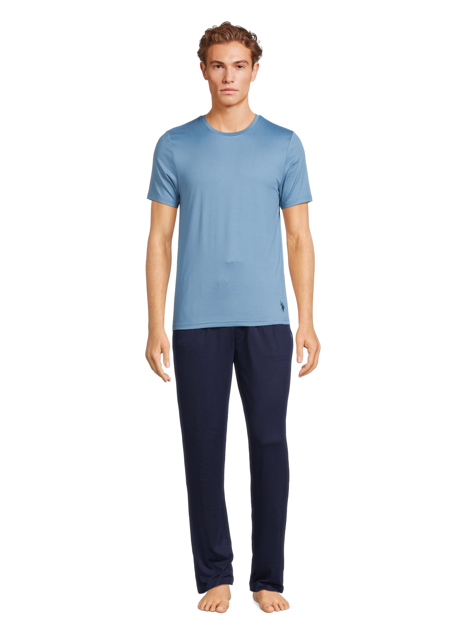 U.S. Polo Assn. Men’s Pajama Pants Sleep Set, Sizes S-2XL - Walmart.com