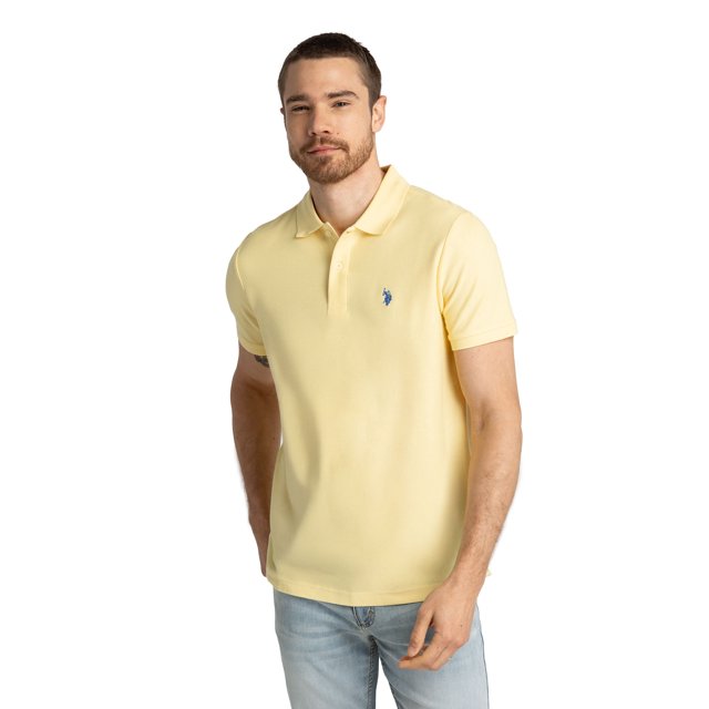 U.S. Polo Assn. Men's Performance Pique Polo Shirt - Comfortable Casual ...