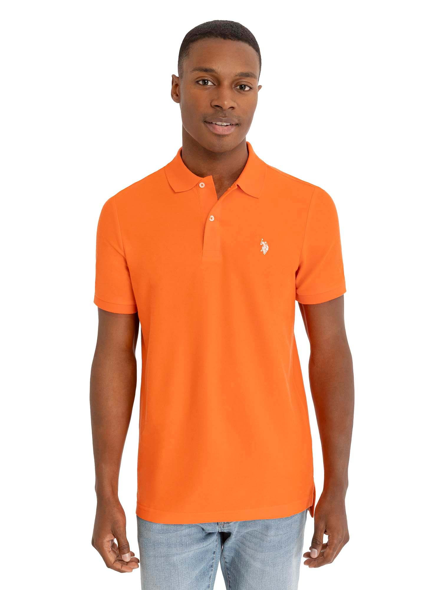 U.S. Polo Assn. Men's Performance Pique Polo Shirt - Walmart.com