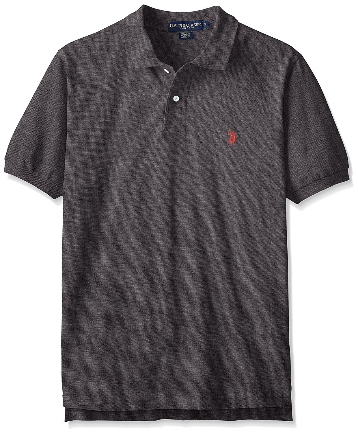 U.S. Polo Assn. Men's Pique Small Logo Polo Shirt - Walmart.com