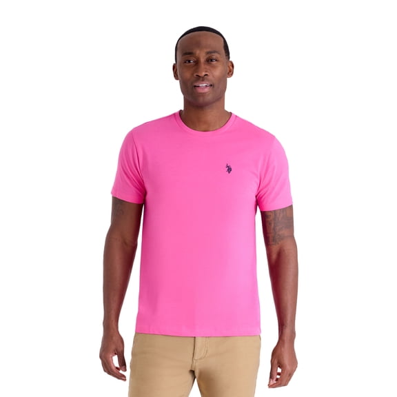 U.S. Polo Assn. Men's Basic Short Sleeve Crew T-Shirt - Walmart.com