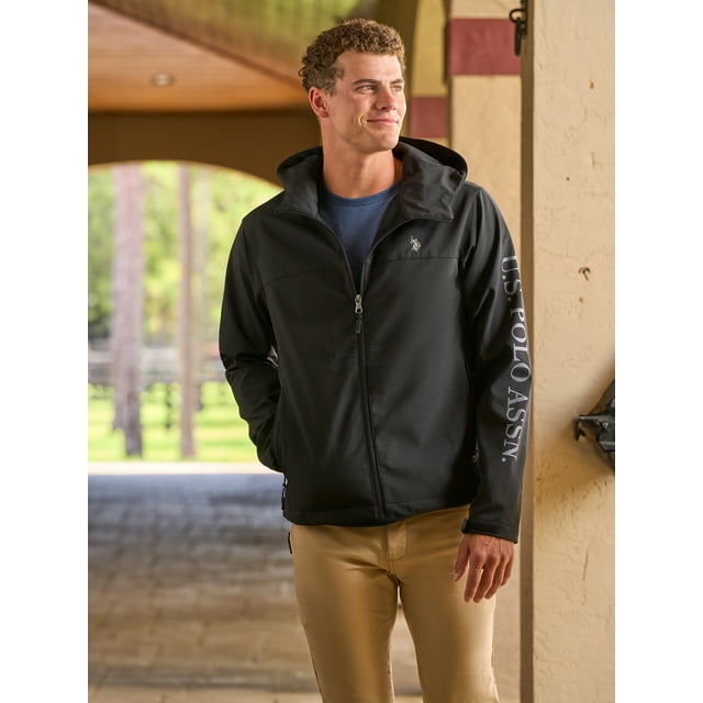 U.S. Polo Assn. Men's Soft Shell Jacket - Walmart.com