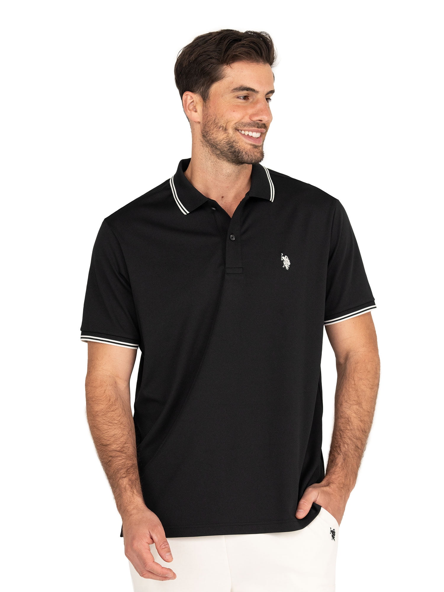 U.S. Polo Assn. Men's Sport Performance Polo - Walmart.com
