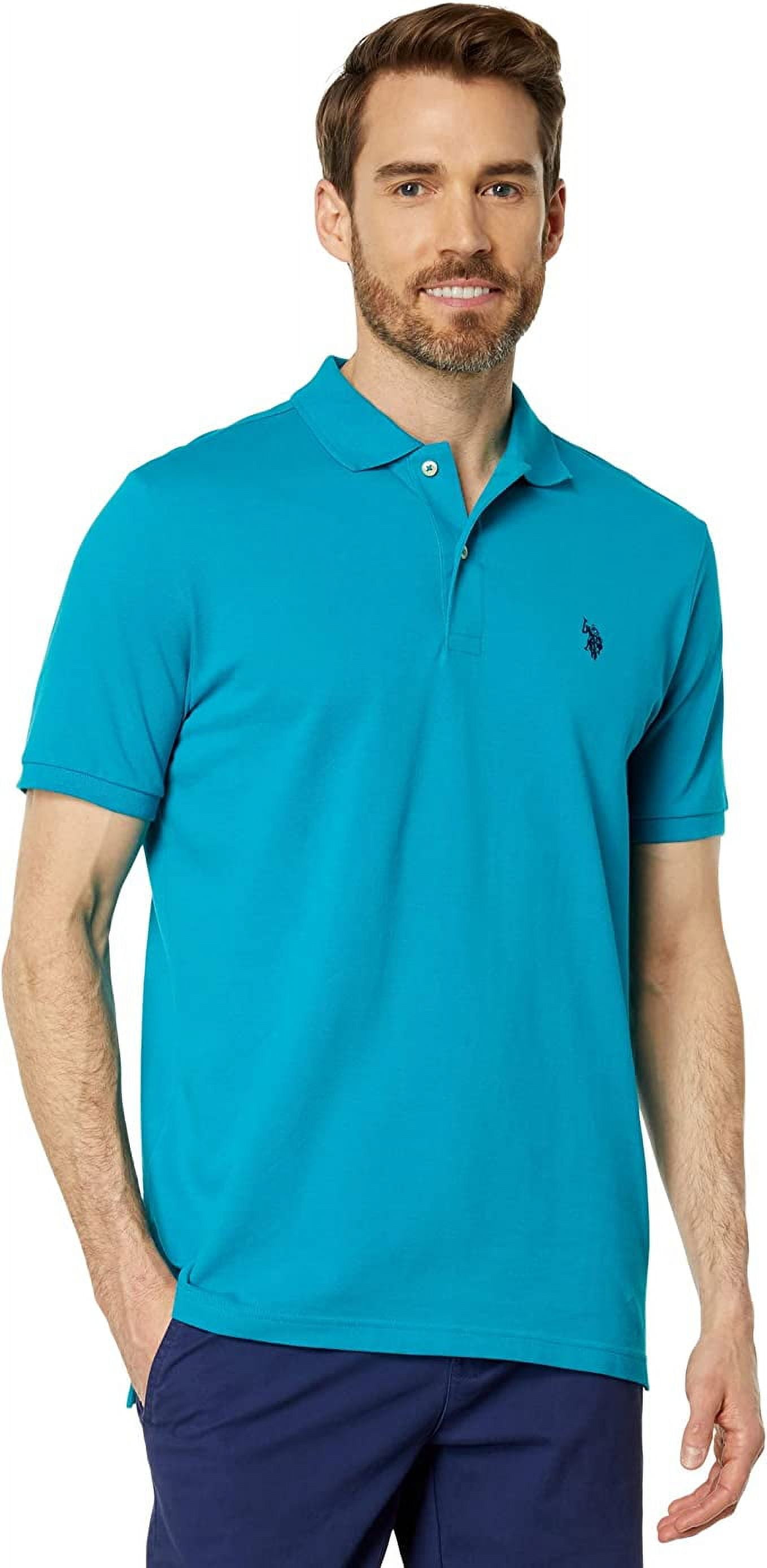 U.S. Polo Assn. Mens Classic Polo Shirt ETGR-L - Walmart.com