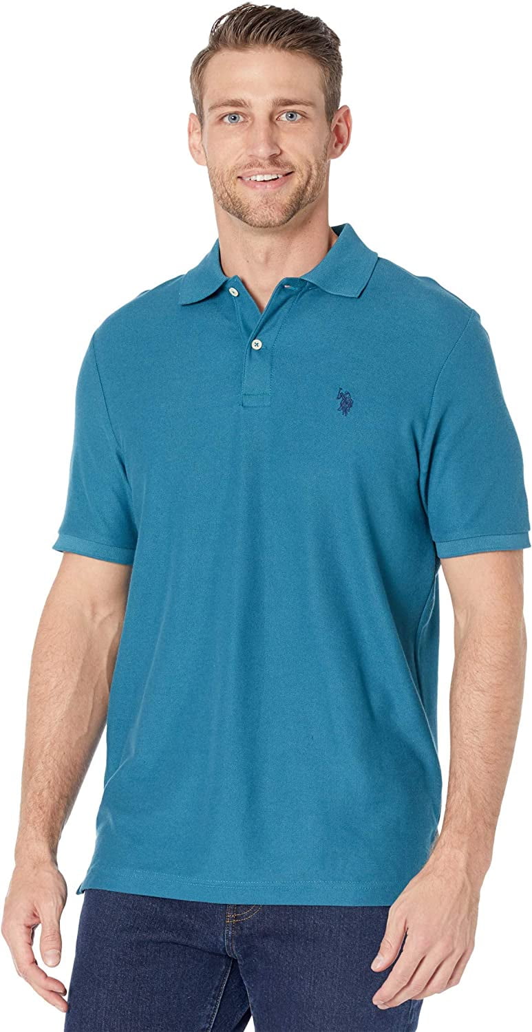 U.S. Polo Assn. Mens Ultimate Pique Polo BLFR-XL - Walmart.com