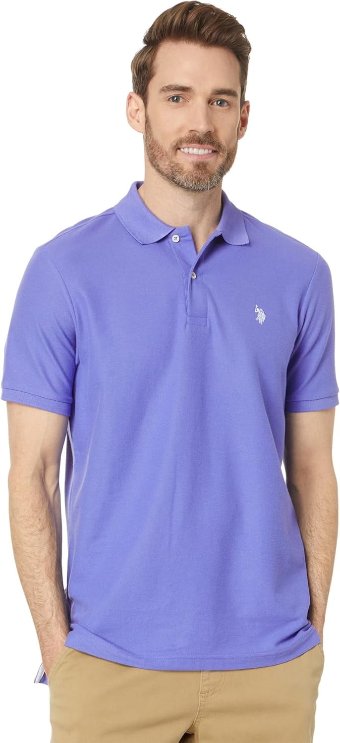 U.S. Polo Assn. Mens Ultimate Pique Polo VEPE-M - Walmart.com