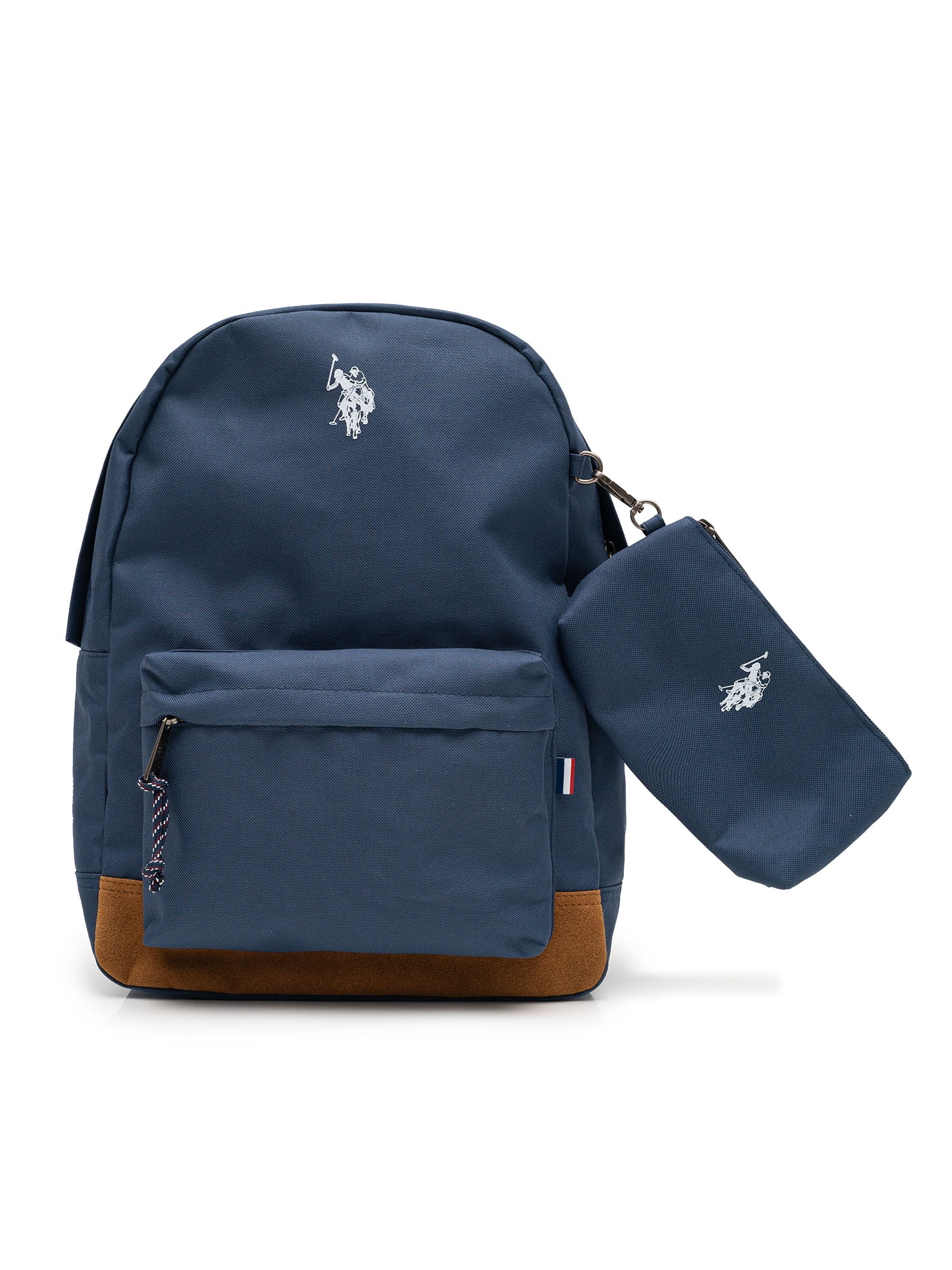 U.S. Polo Assn. Navy Backpack - 20L Capacity - Walmart.com
