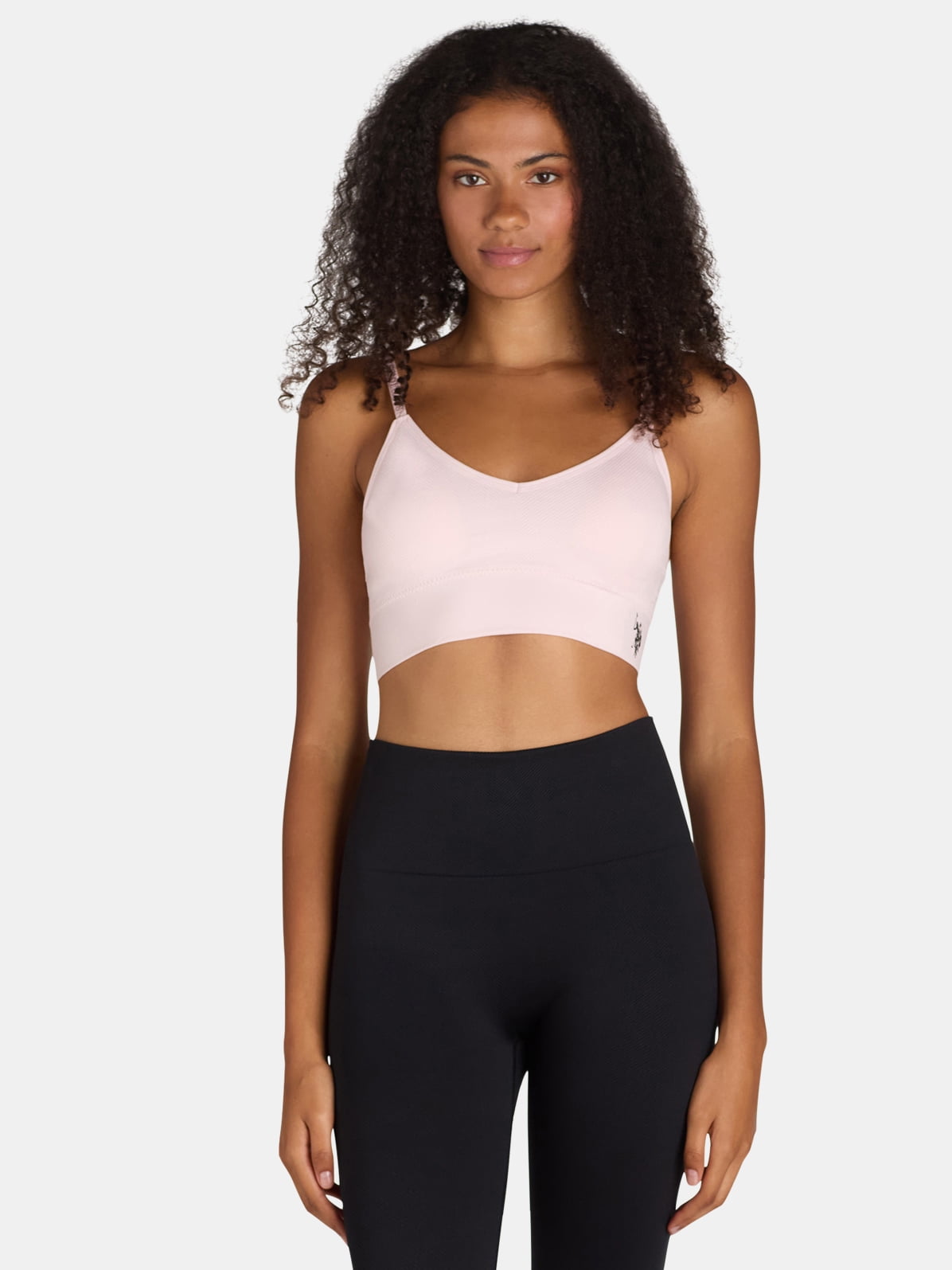 U.S. Polo Assn. Women's Wire-Free Ribbed Seamless Comfort Bra, 3-Pack ...