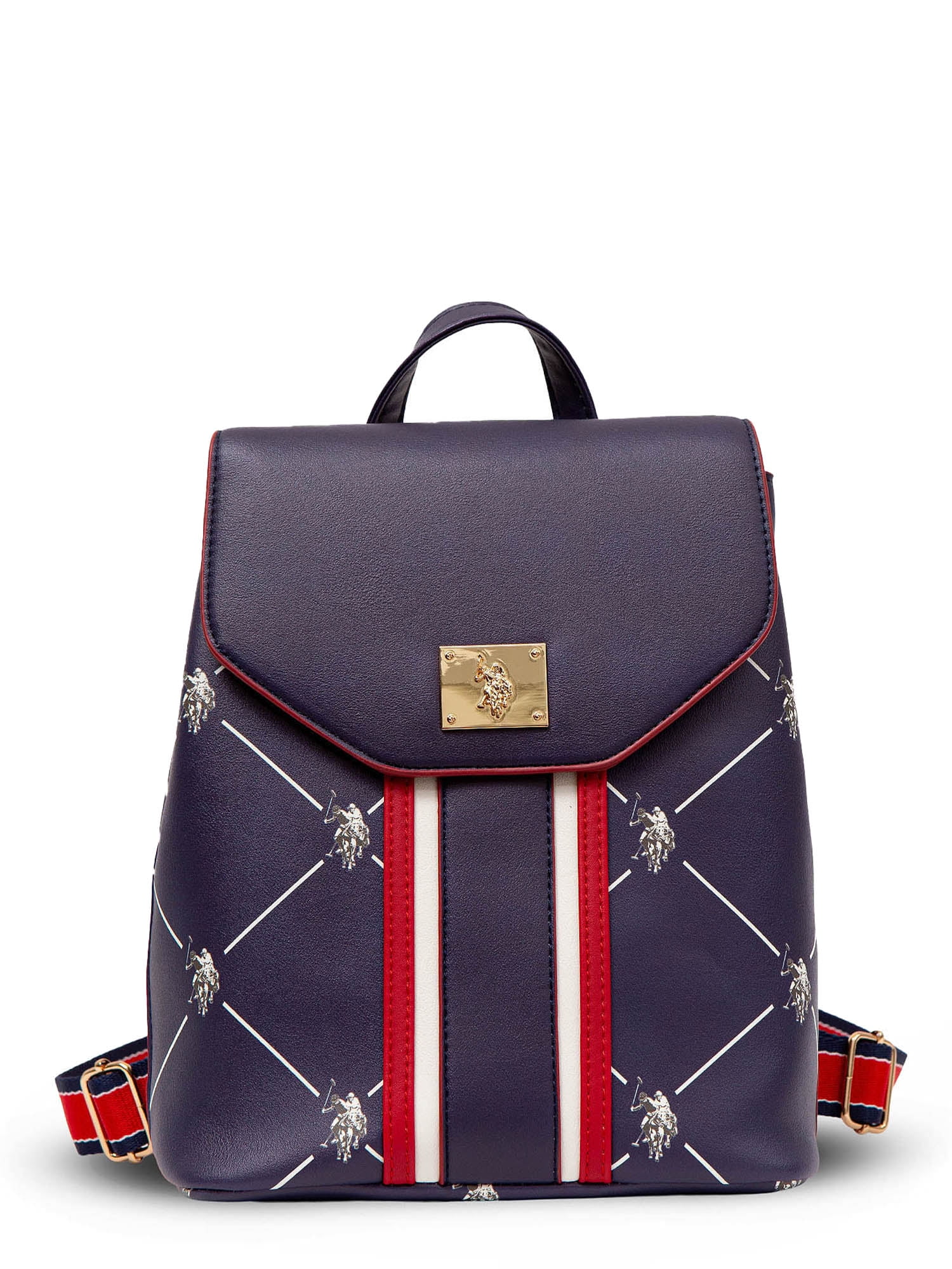 U.S. Polo Assn. Womens' Diamond Signature Backpack - Walmart.com