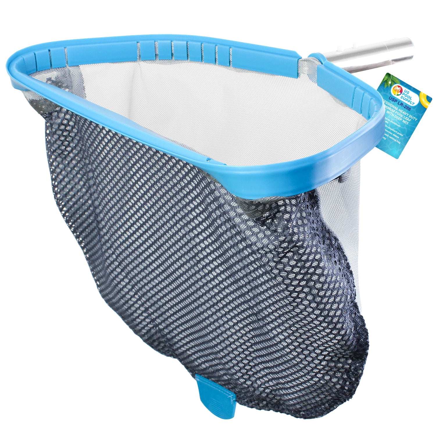"U.S. Pool Supply Professional 18"" Aluminum Frame Pool Leaf Skimmer ...