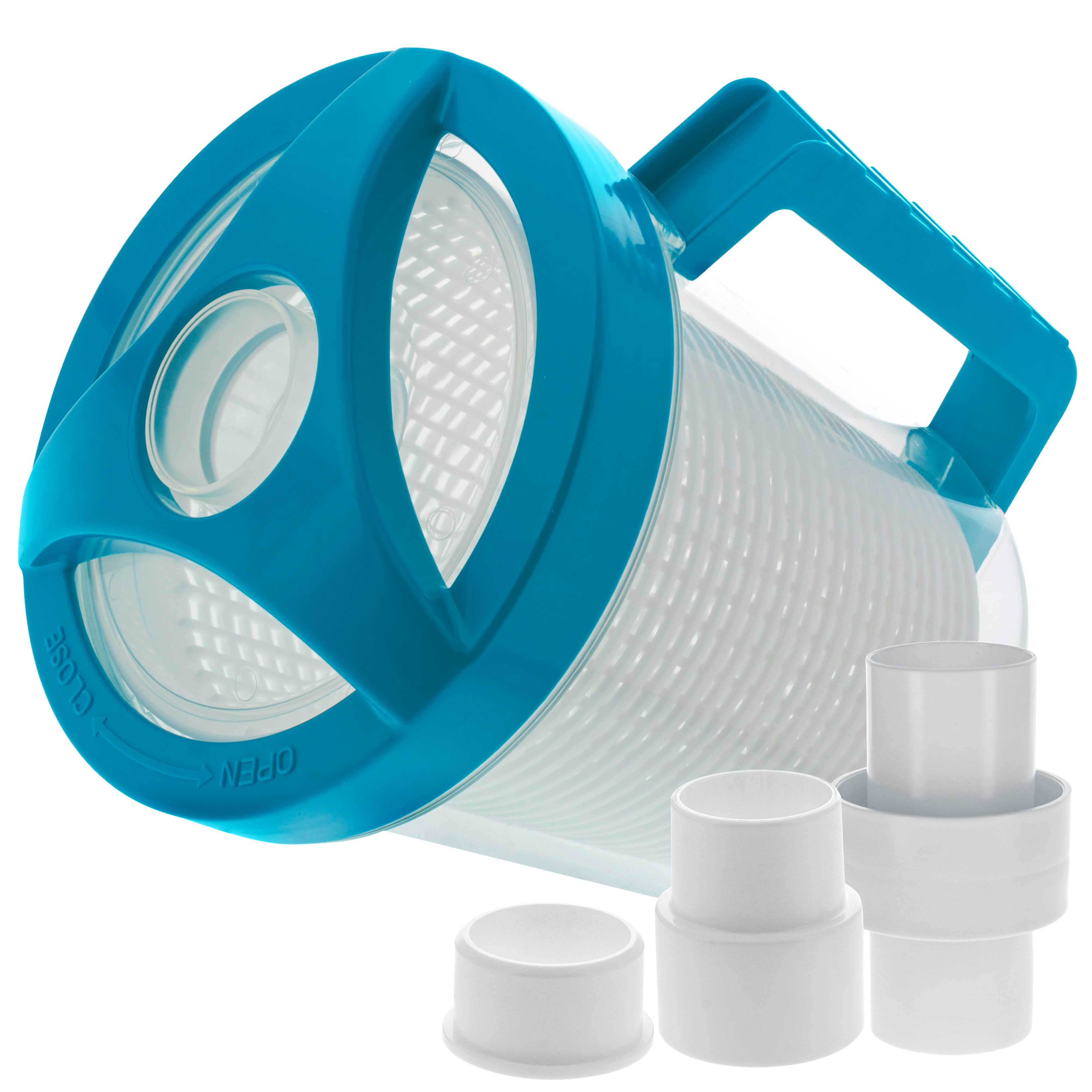 U.S. Pool Supply Professional In-line Pool Leaf Canister with Plastic ...