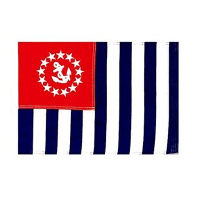 U.S. Power Squadron Flag Nyl-Glo-16 in. X 24 in. - Walmart.com