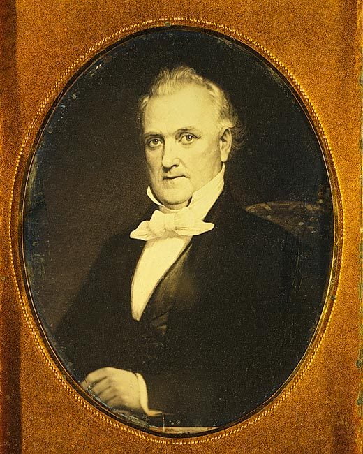 U.S. President James Buchanan Portrait - 24x36 Inch Laminated Poster ...