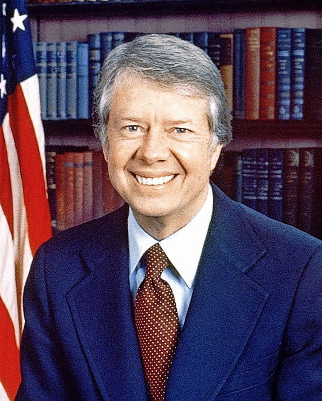 U.S. President Jimmy Carter Portrait - 20x30 Inch Glossy Laminated ...