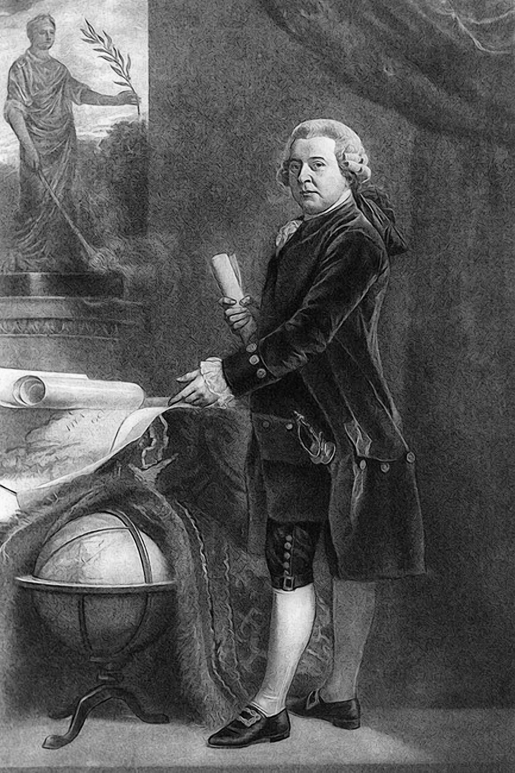 U.S. President John Adams Portrait - 20x30 Inch Glossy Laminated Poster ...