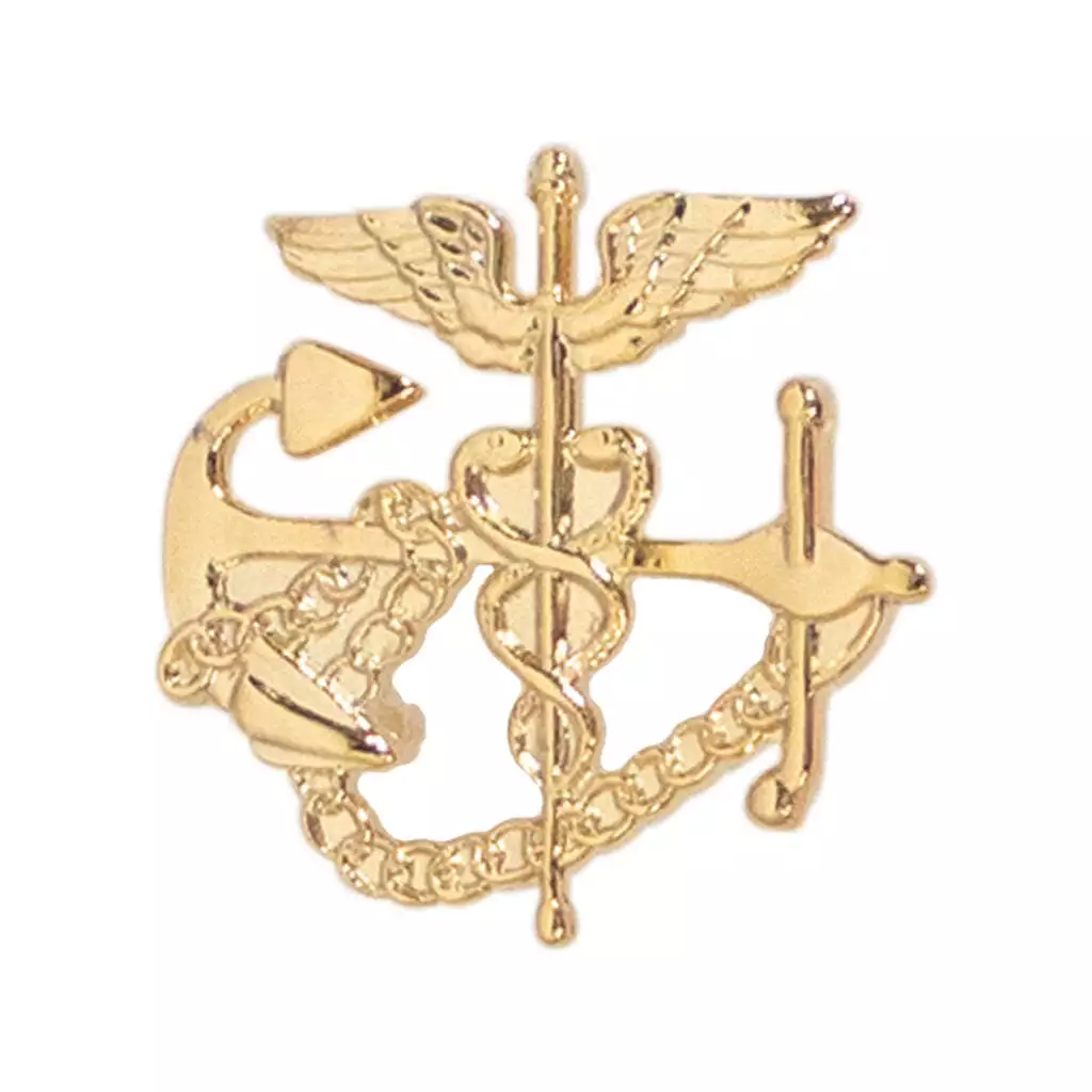 U.S. Public Health Service PHS Collar Device Anchor with Caduceus Gold ...