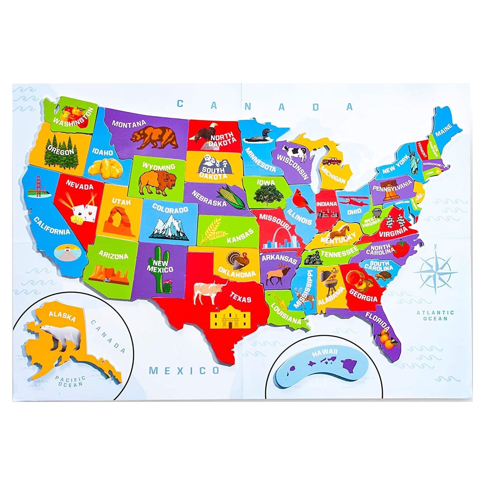 City Magnetic Puzzle, Seattle - Walmart.com