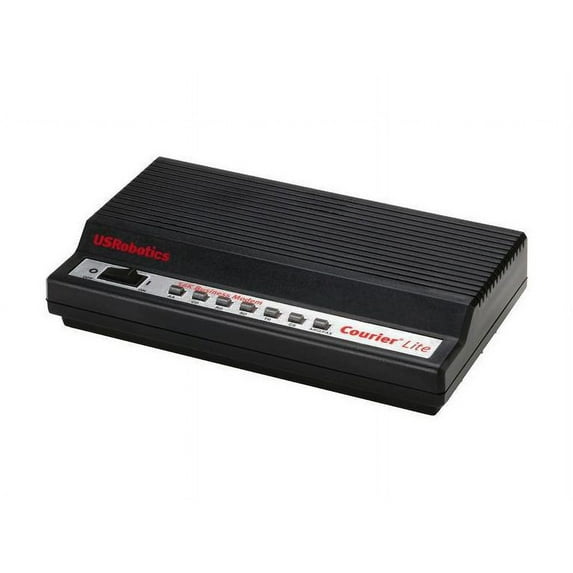 U.S. Robotics Courier Lite 56k Dial Up Business Modem - Serial - 56 ...