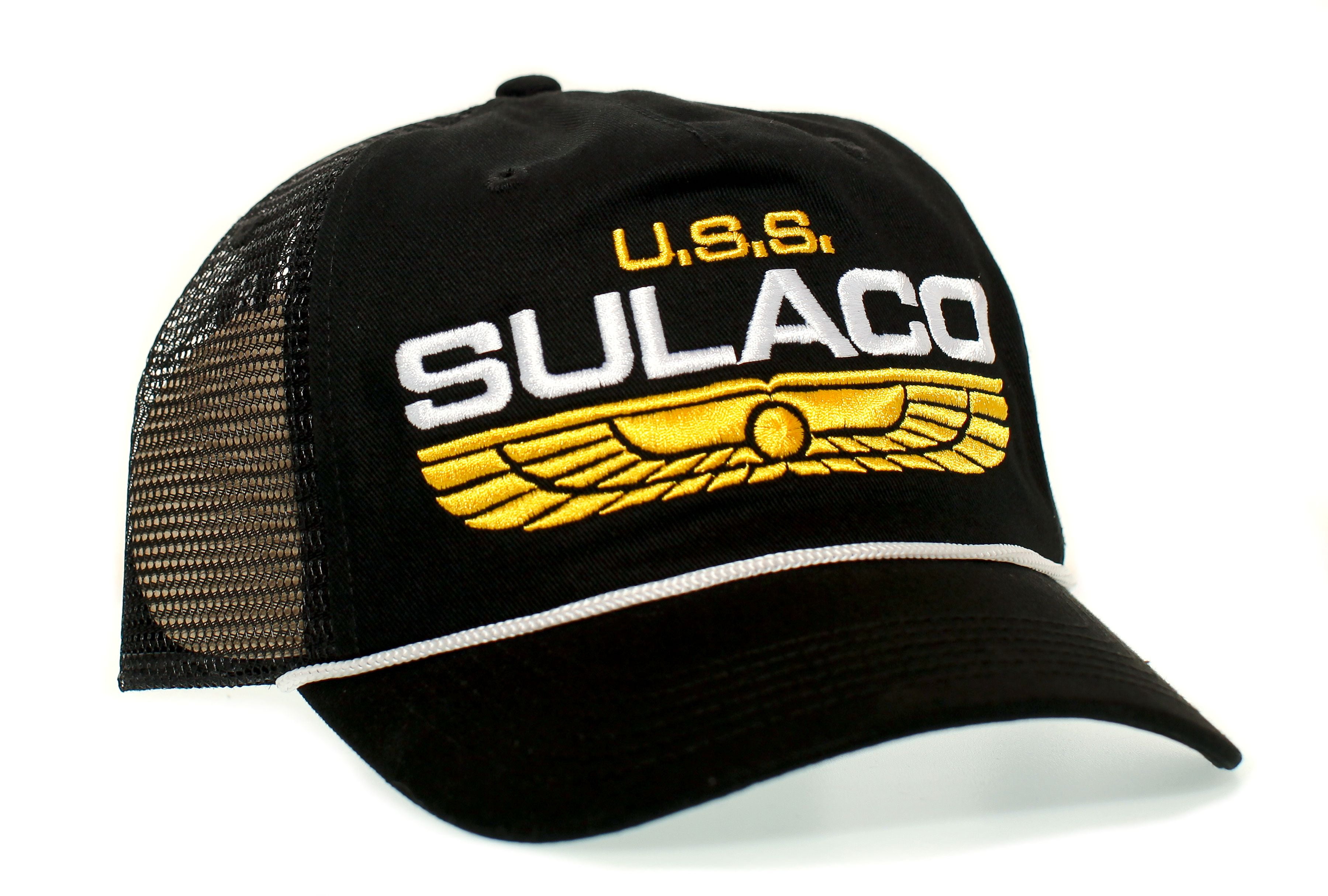 U.S.S. Sulaco Nostromo Weyland Yutani Company Embroidered Adult Black ...