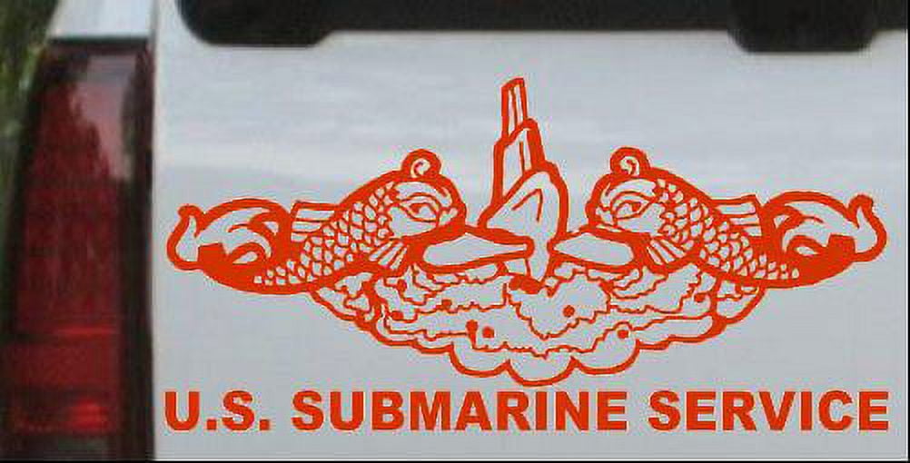U.S. SUBMARINE SERVICE Car or Truck Window Decal Sticker - Walmart.com