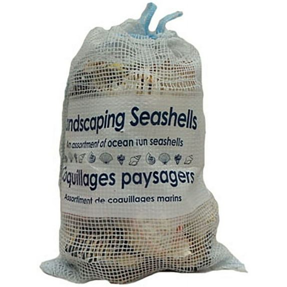U.S. Shell - Natural Landscaping Seashells in 5lbs Bag - Decorative ...