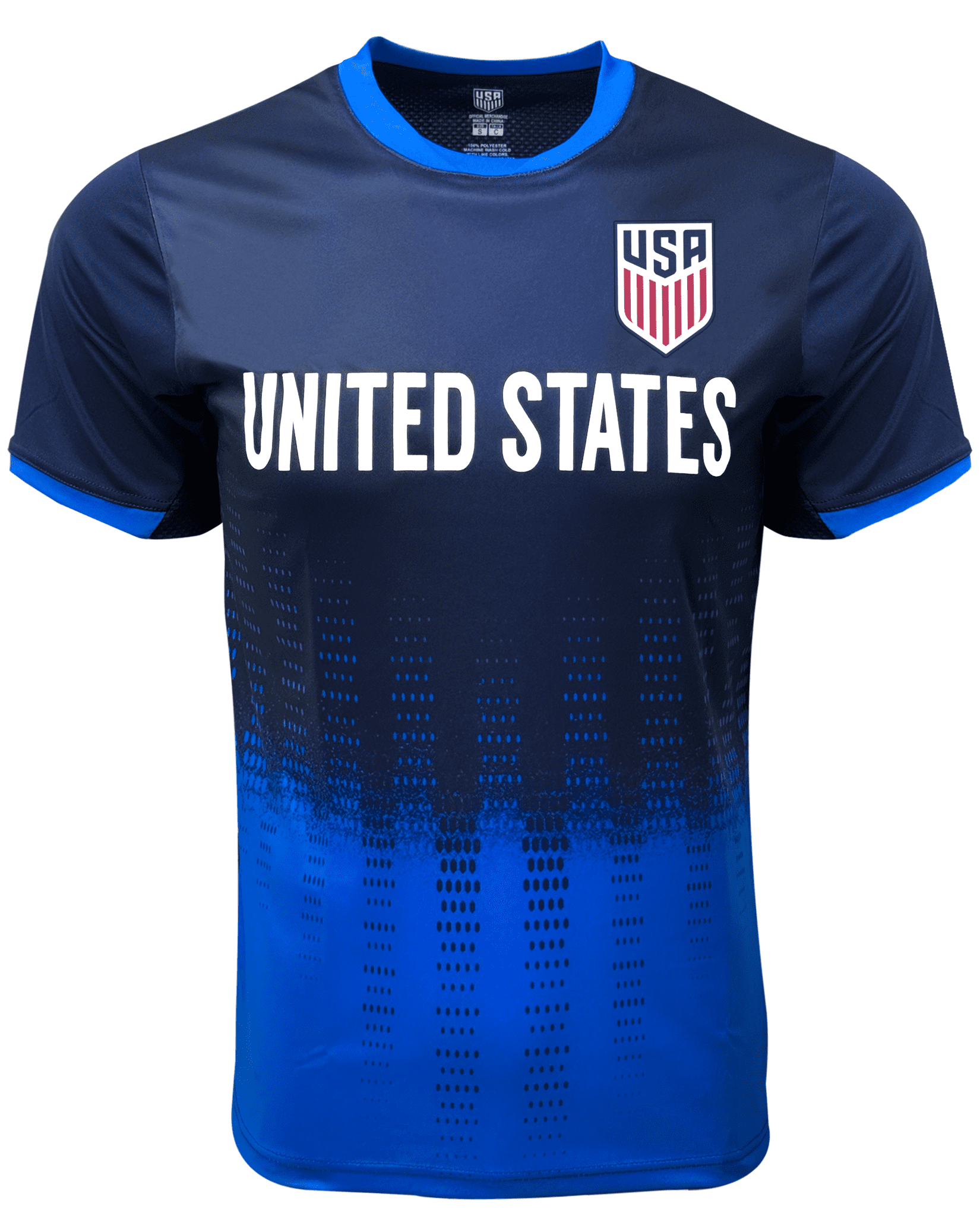 Icon Sports U.S. Soccer Game Day Poly Jersey, Short Sleeve, Men's M ...