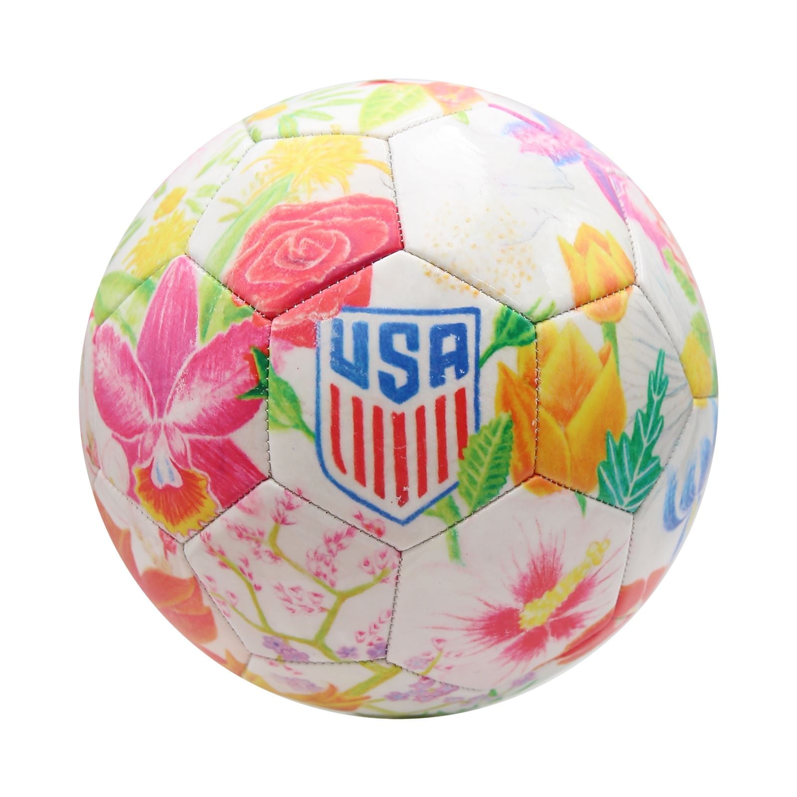 U.S. Soccer USMNT Player Crayola Ball Official Size 5 Soccer Ball ...