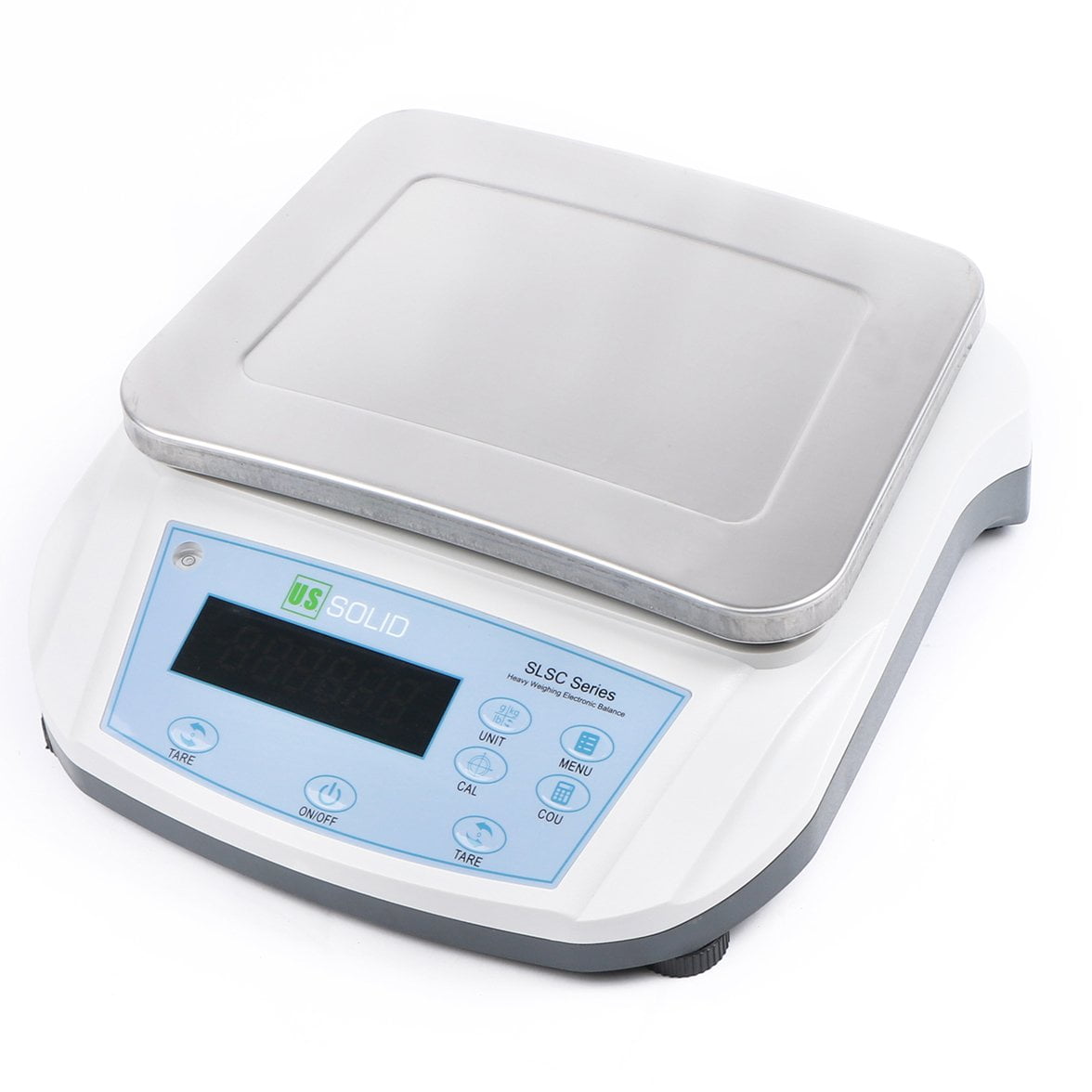 U.S. Solid 0.1g x 30kg/66lb Precision Lab Balance with 13"x9" Large ...