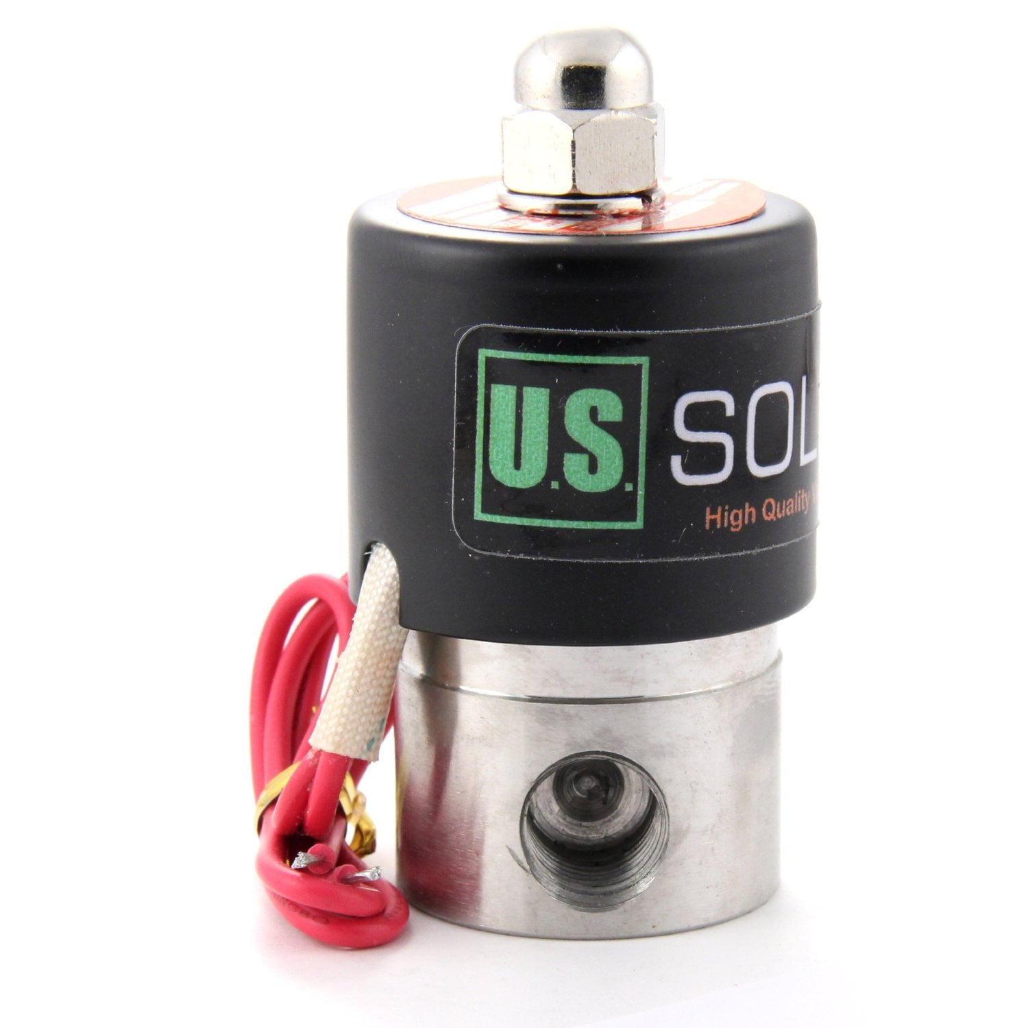 U.S. Solid Electric Solenoid Valve Direct Acting VITON Seal Normally ...