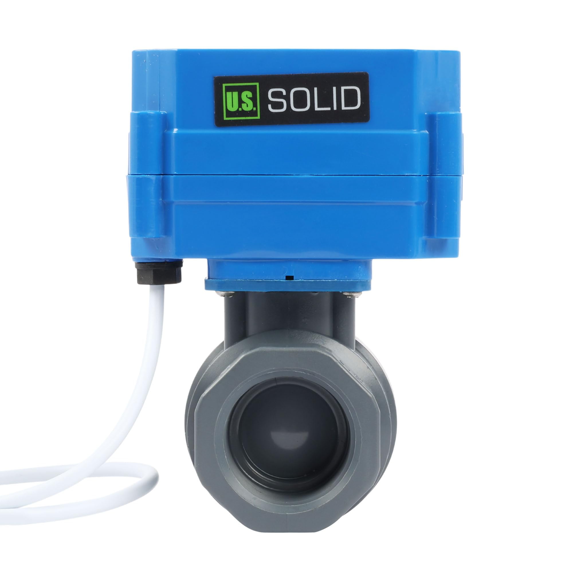 U.S. Solid 1 inch UPVC Motorized Ball Valve - Plastic Electrical Ball ...