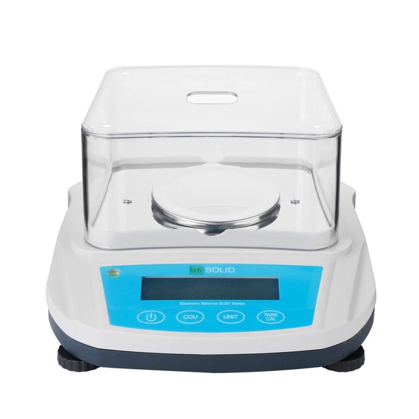 U.S. Solid 300g x 0.001g 1mg Digital Analytical Balance Precision Scale ...