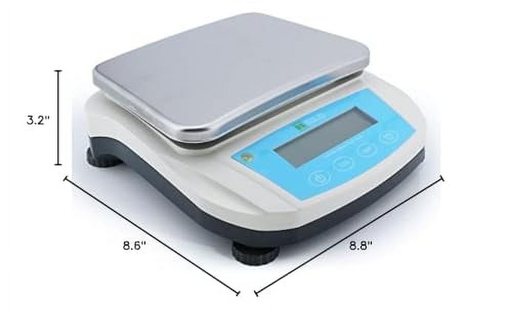 U.S. Solid 5000g x 0.1g Electronic Precision Balance Lab Digital ...