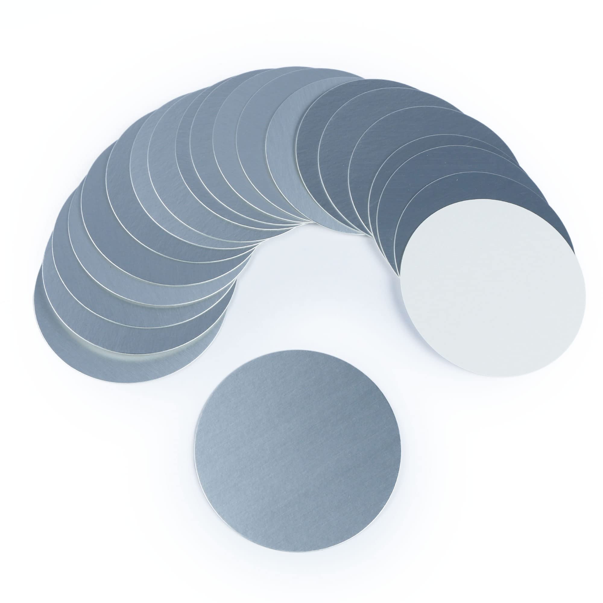U.S. Solid Aluminum Foil Cap Liner Heat Sealing for Glass Bottle Non ...