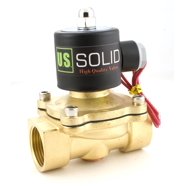 U. S. Solid IP65 Motorized Ball Valve 1/2 in NPT Full Port Stainless Steel AC 85-265V 2 Wire ...