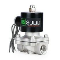 U.S. Solid Electric Solenoid Valve Semi-direct Lift VITON Seal Normally ...