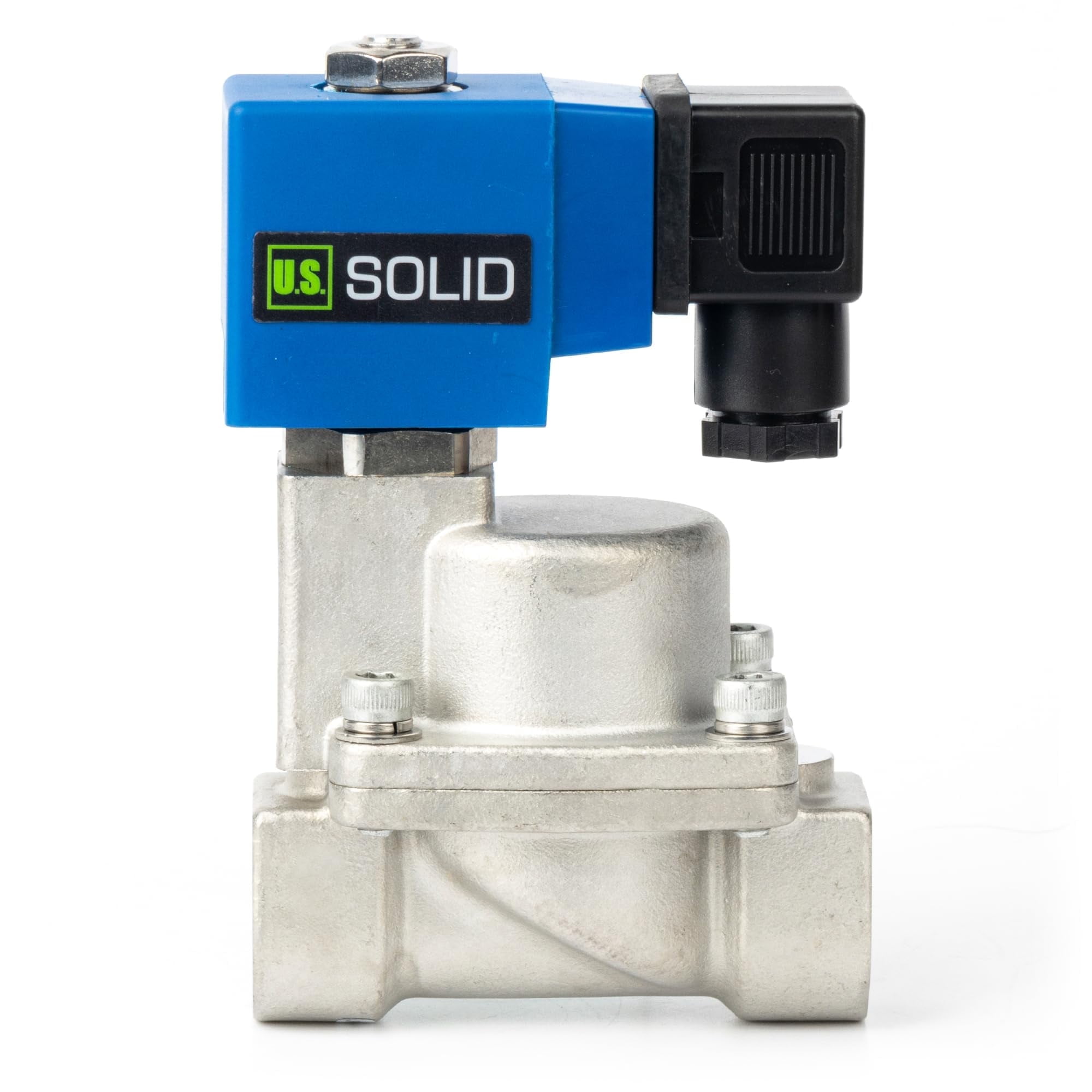 U.S. Solid High Pressure Electric Solenoid Valve 20-100 bar DC 24V ...