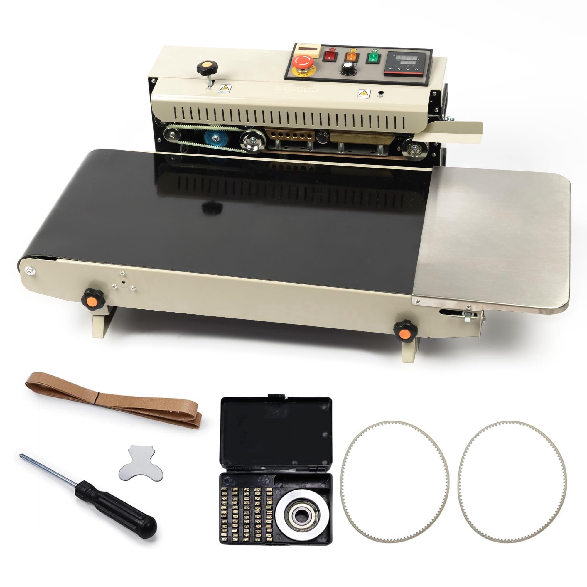 U.S. Solid Automatic Continuous Band Sealer Widened Horizontal Bag ...
