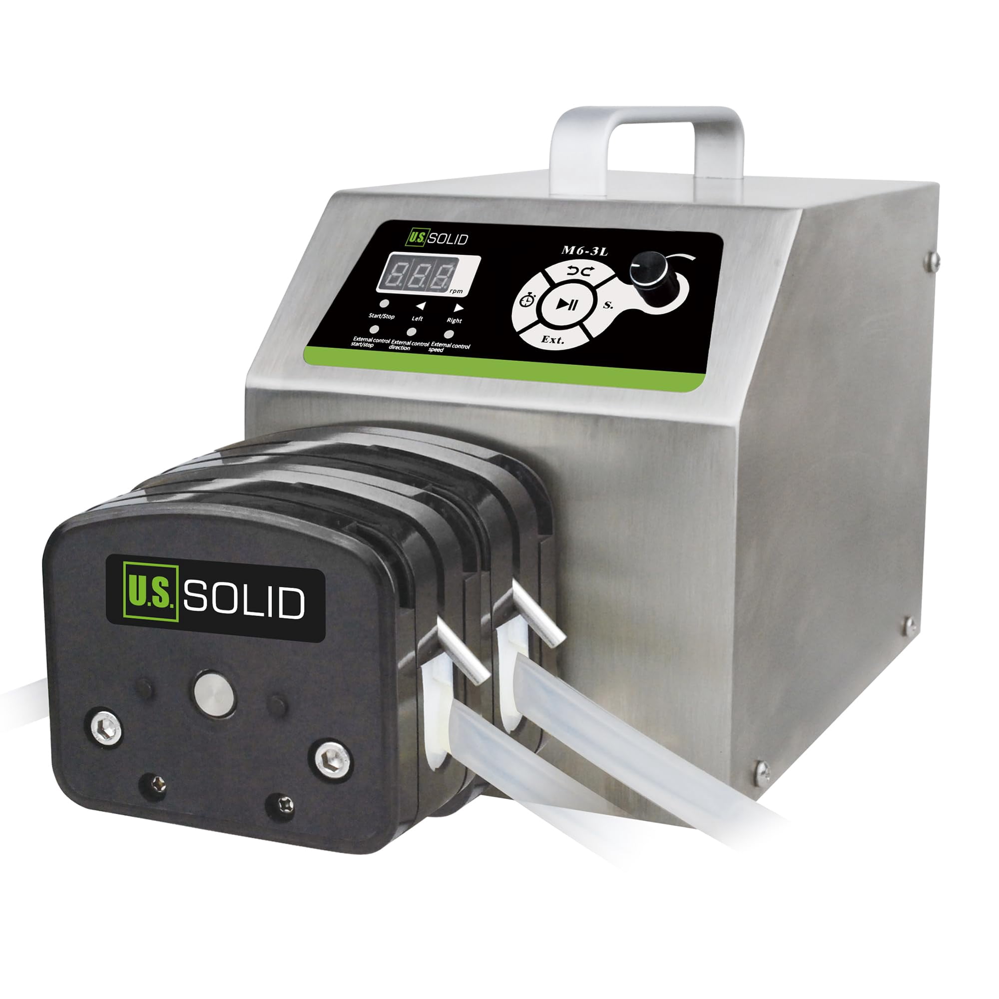U.S. Solid Industrial Peristaltic Pump Standard Type 2 Channels 0.211 ...