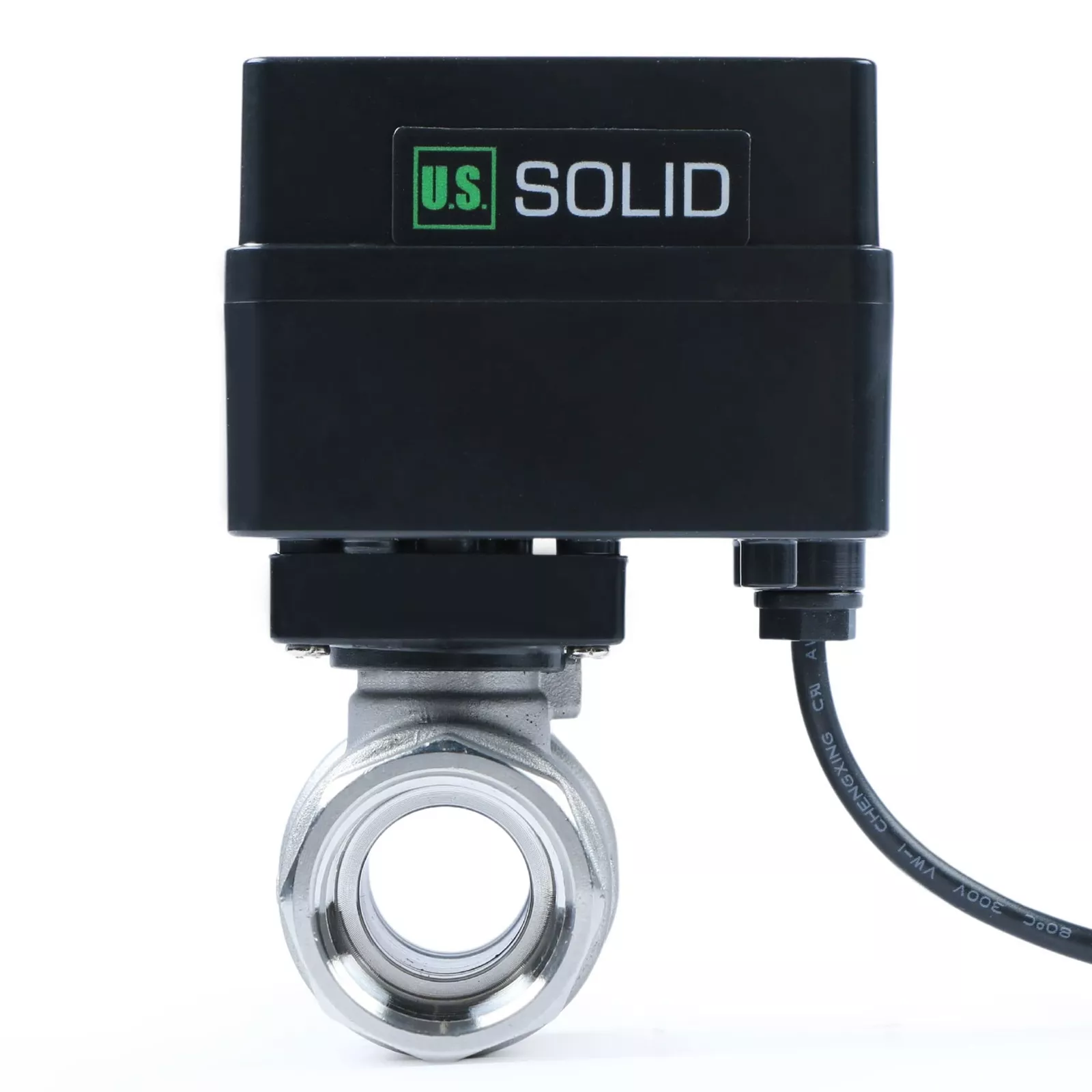 U. S. Solid Motorized Ball Valve with 3 Signal Lights, 3/4 inch ...