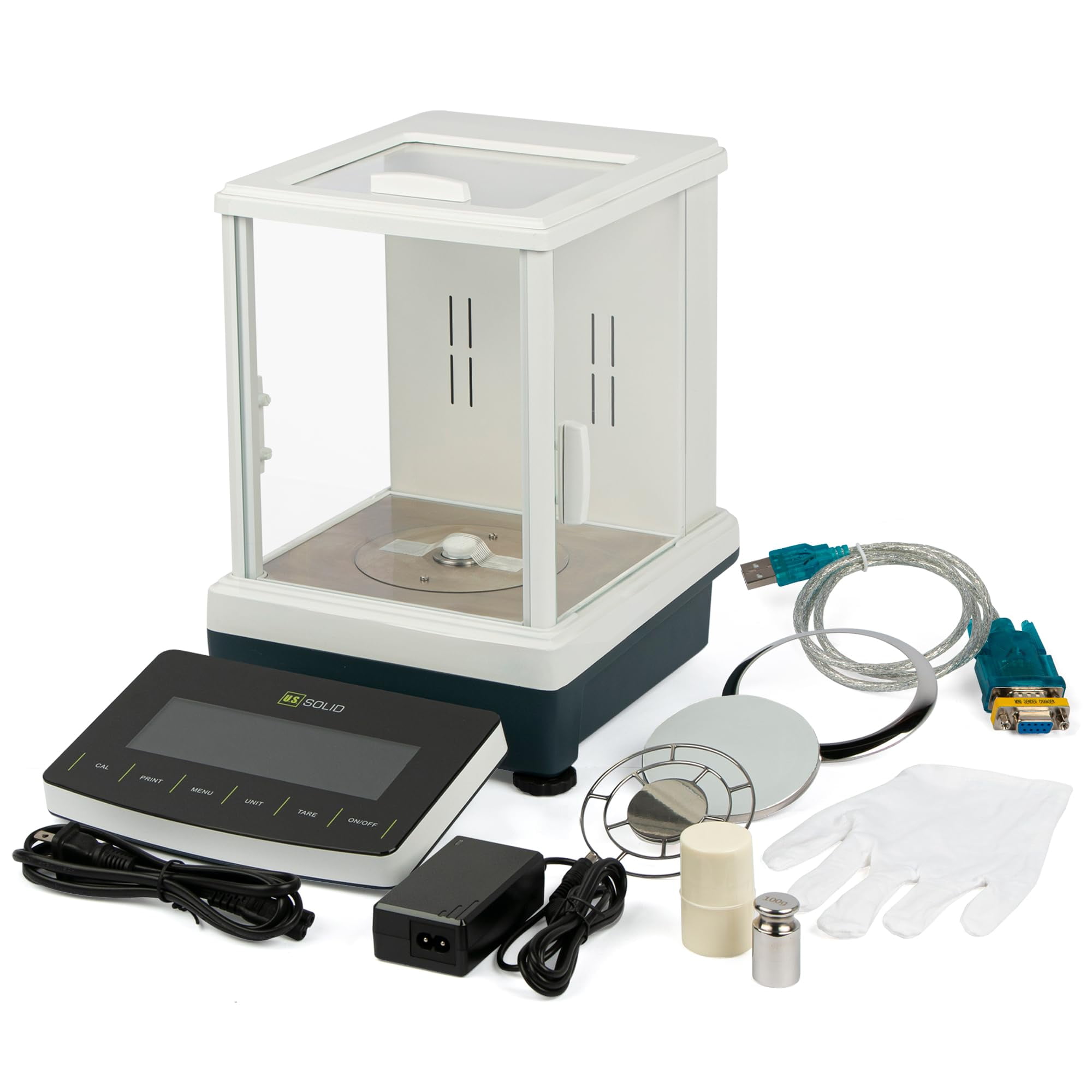 U.S. Solid Semi Micro Analytical Balance 81gx0.01mg / 120gx0.1mg ...