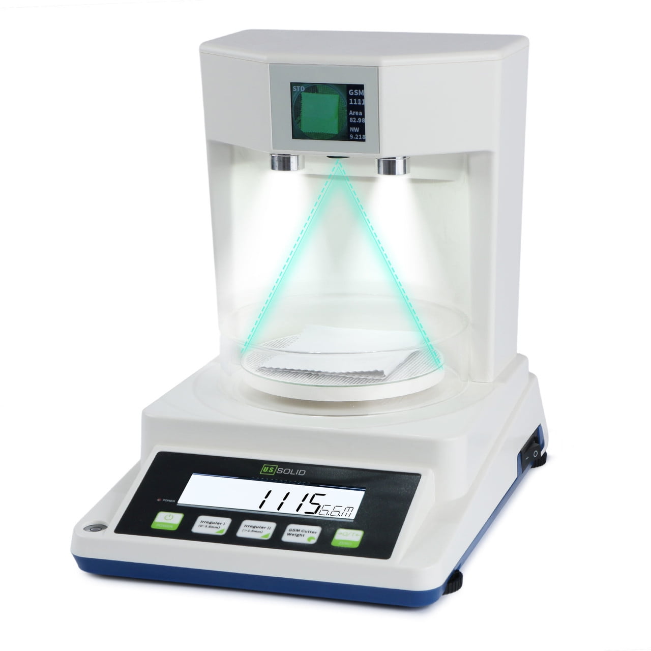 U.S. Solid Smart GSM Balance – Automatic Fabric GSM Scale with Camera ...