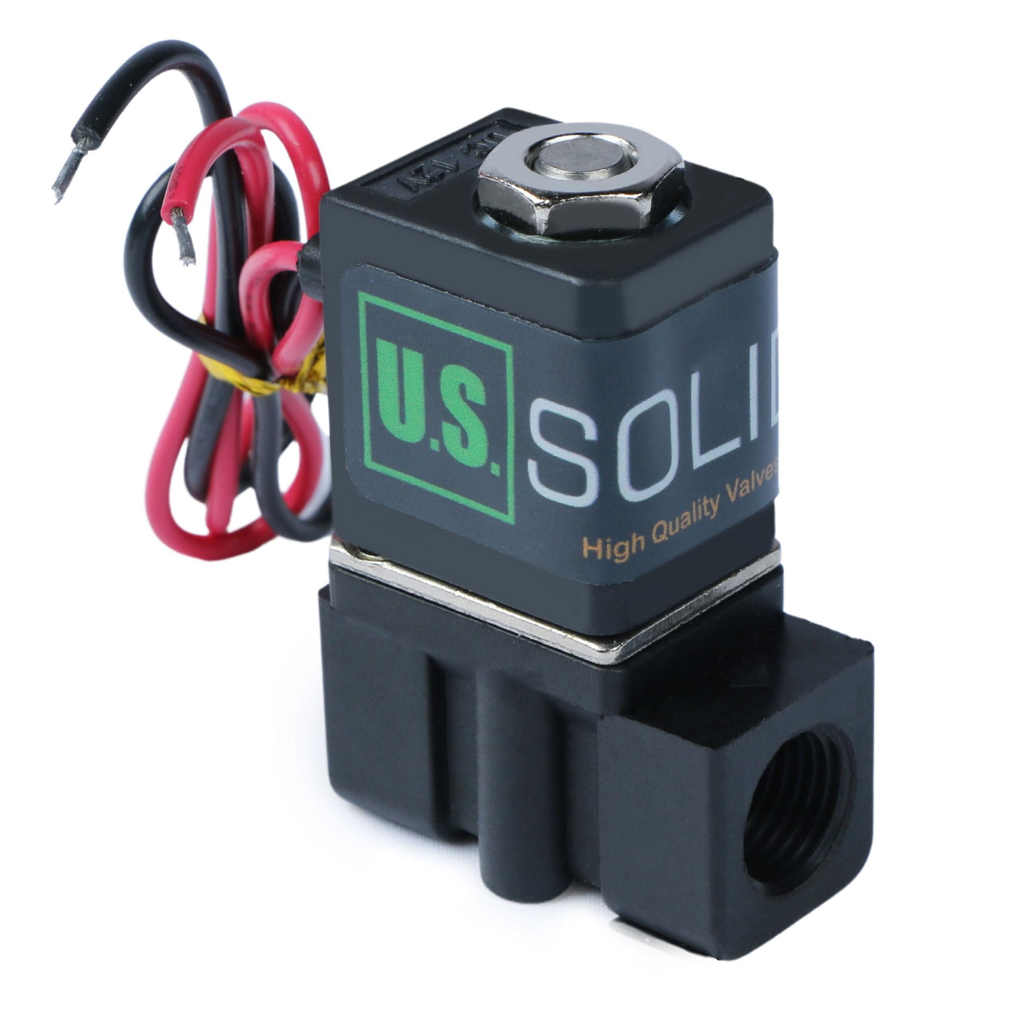 U.S. Solid Electric Solenoid Valve Direct Acting NBR Seal Normally ...
