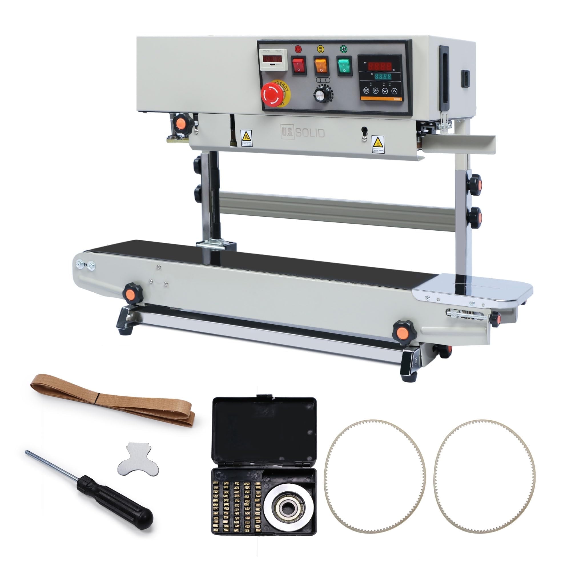 U.S. Solid Vertical Band Sealer Automatic Continuous Sealing Machine ...