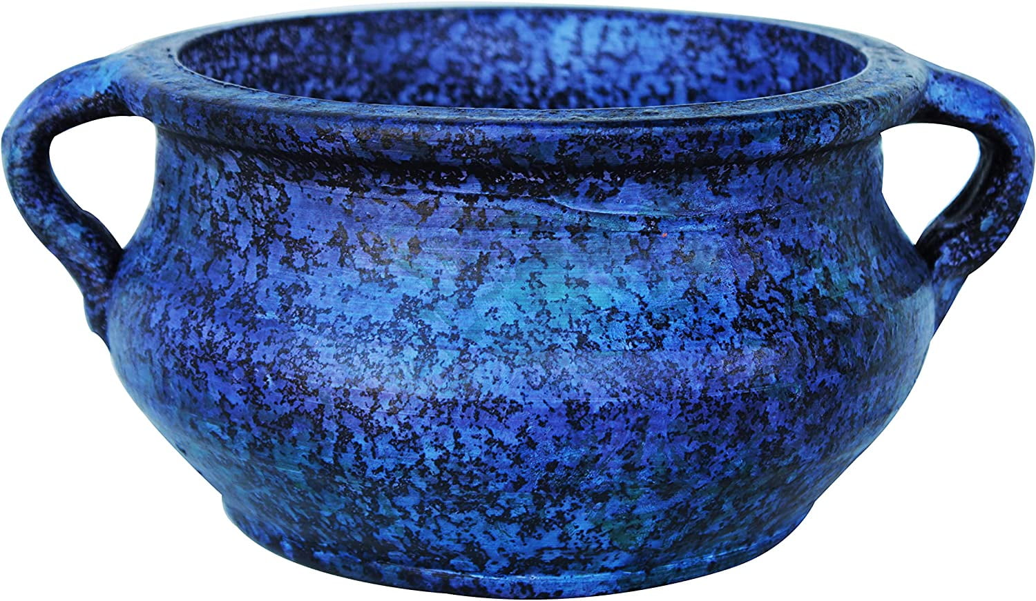 Egyptian Era Terra-Cotta Vessel, Earthen Ware Planter with Looped Handles - Walmart.com